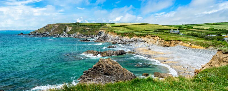 Dollar Cove,rock Formations and Dramatic Coast,Gunwalloe, Helston ...