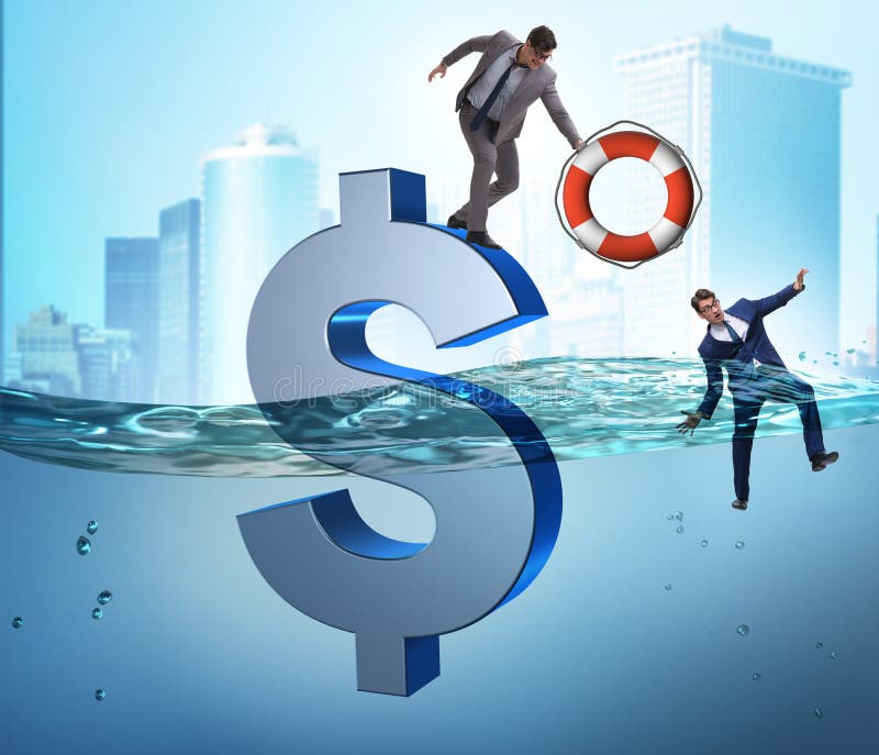 Dollar Currency Devaluation and Exchange Rate Concept Stock Image ...