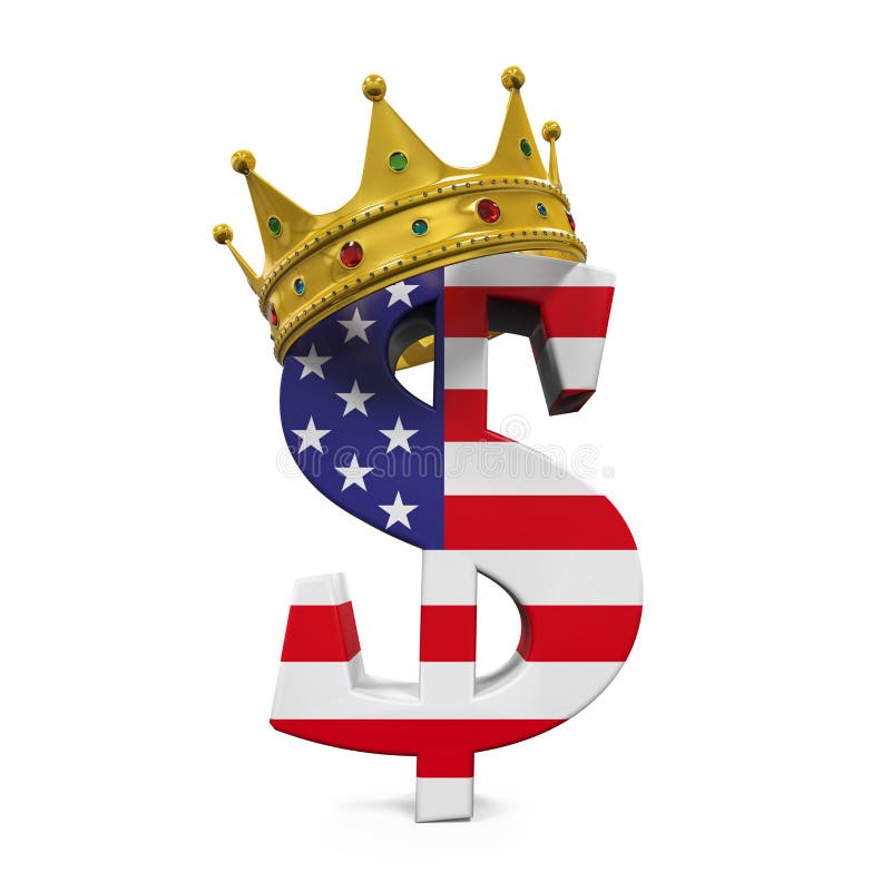 Gold Dollar Sign. US Dollar Currency Symbol. Stock Image - Image of ...