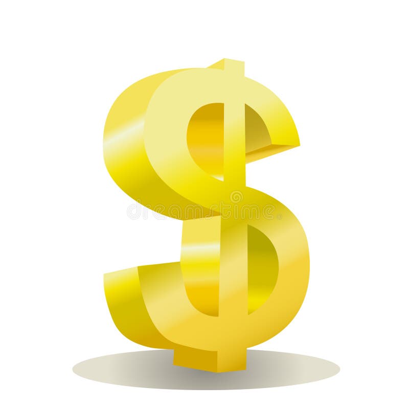 Dollar design elements stock vector. Illustration of change - 21845924