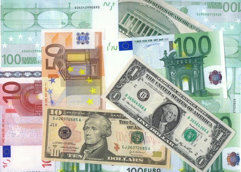 Dollar euroformatxxxl arkivfoto. Bild av revisorer, kort - 3471056