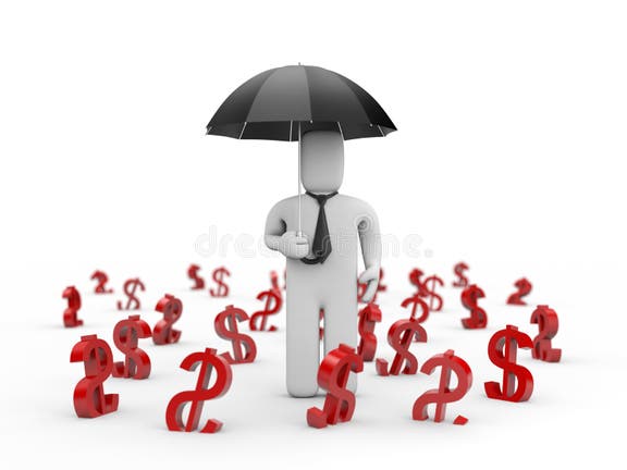 Dollar fall stock illustration. Illustration of finance - 8418757