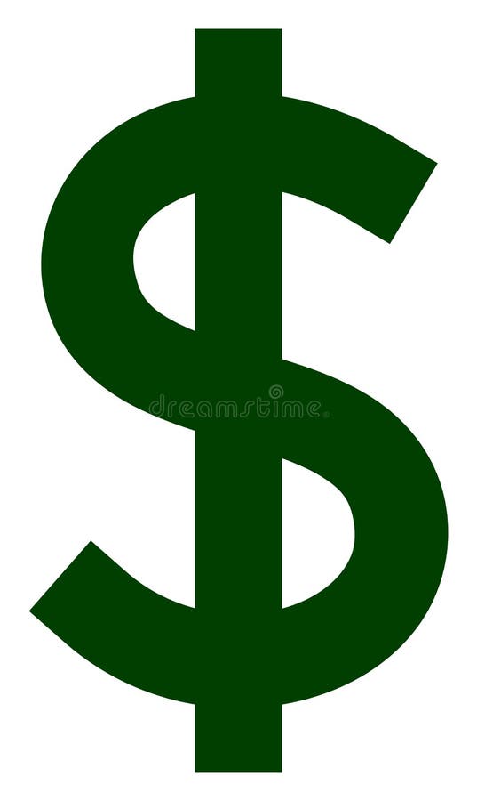 Dollar Flat Icon Symbol stock vector. Illustration of dollar - 204236672