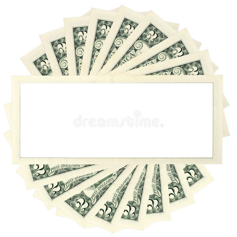Dollar frame stock image. Image of american, empty, financial - 8504837