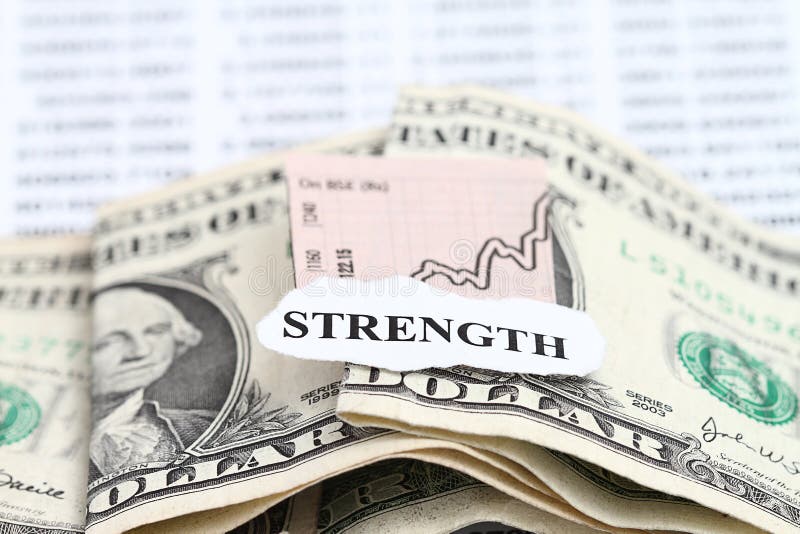 Dollar Getting Stronger stock photo. Image of financial - 12840882