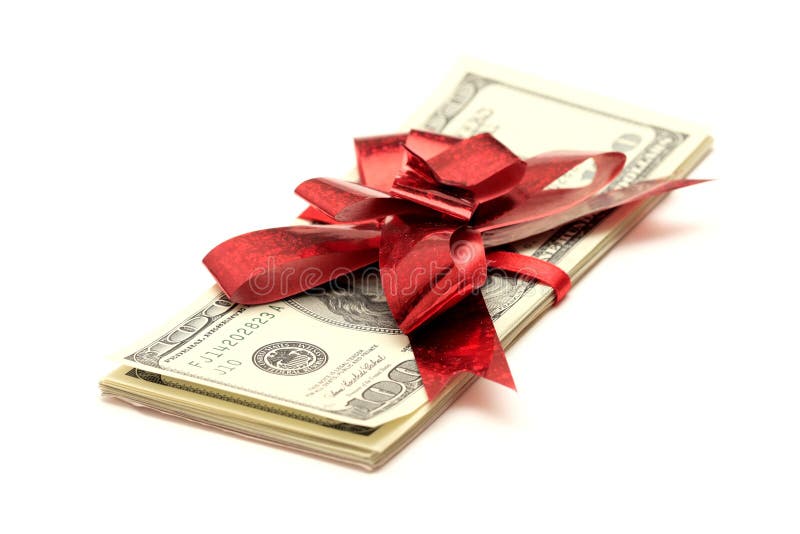 Money gift of 1 dollar stock photo. Image of sales, investing - 1894176