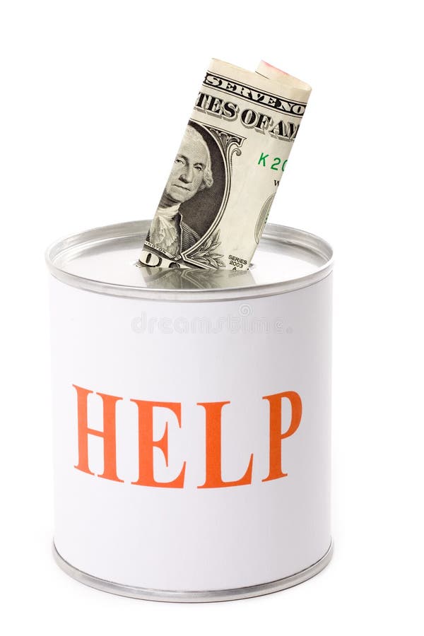 Dollar and Donation Box stock image. Image of coin, donate - 2938179