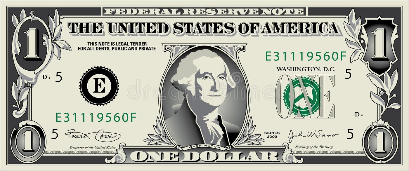 One Dollar Clipart Stock Illustrations – 320 One Dollar Clipart Stock ...
