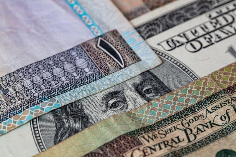 Dollar and Kuwaiti Dinars editorial photo. Image of banking - 206502286