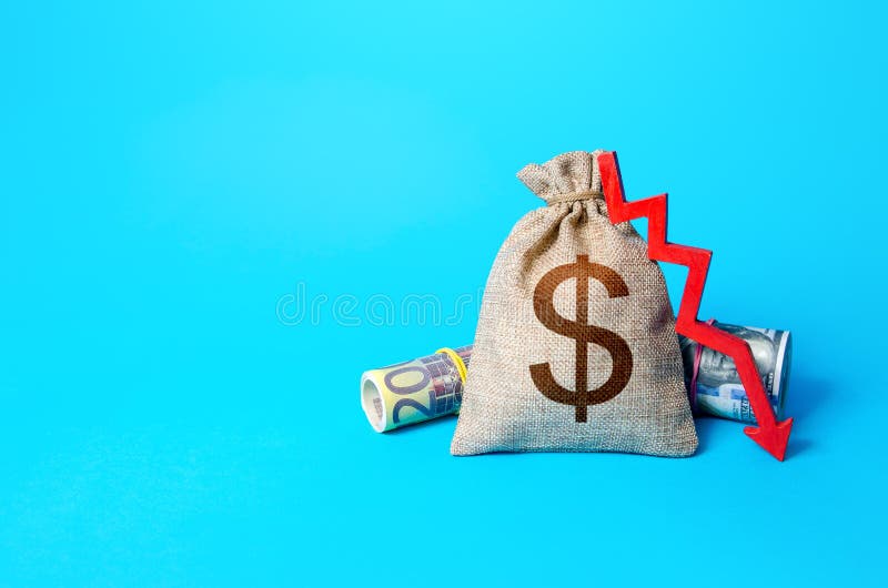 Falling Economy stock image. Image of fall, business, bank - 8471011