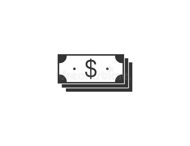 Dollar, Money Icon. Vector Illustration. Flat Design Stock Vector ...