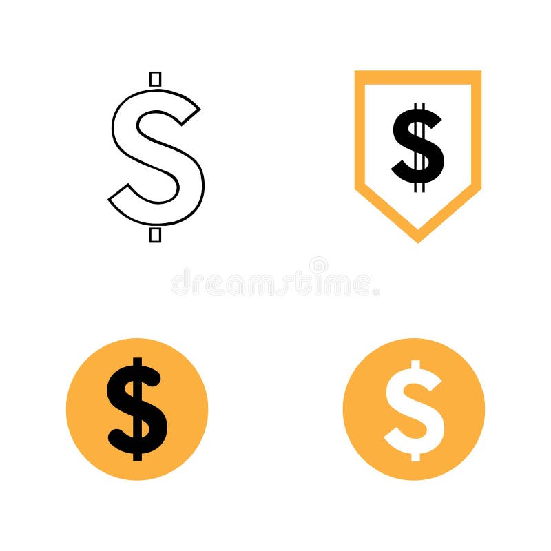 Dollar stock vector. Illustration of money, earning - 187234483