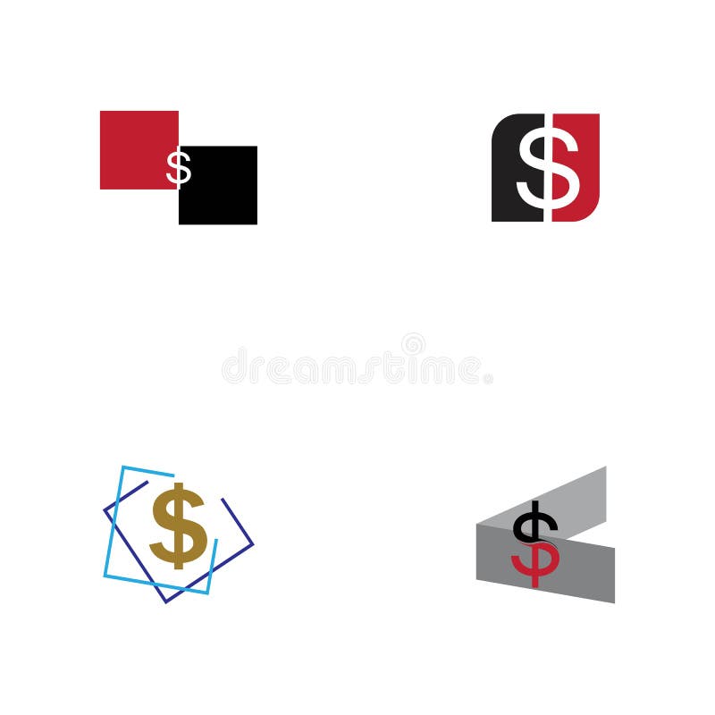 Dollar Money Vector Icon Illustration Design Template - Vector Stock ...