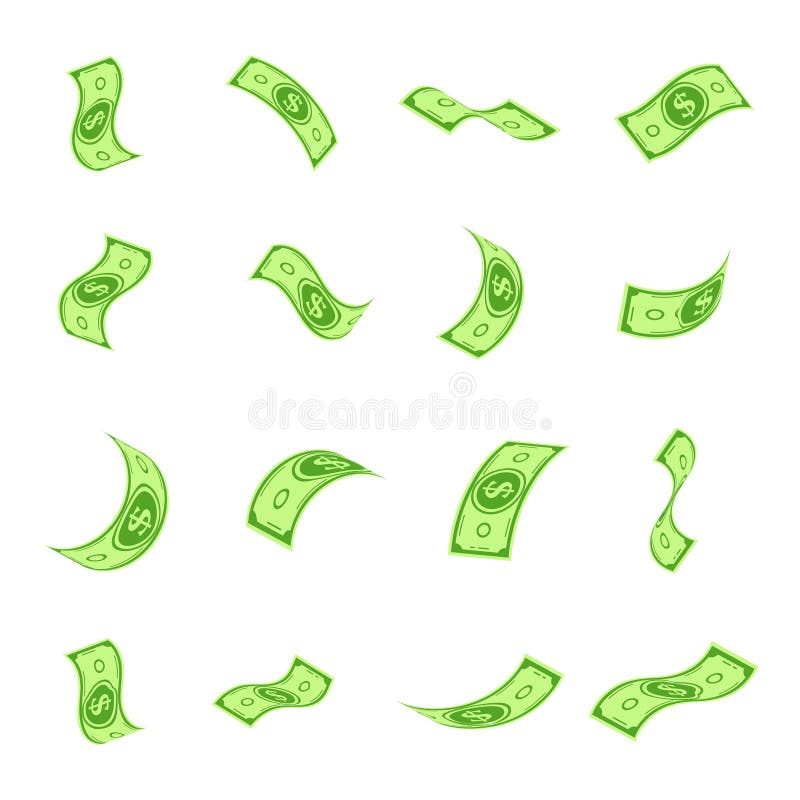Dollar Money Vector Illustration. Dollar Bill Note Money Stock Vector ...