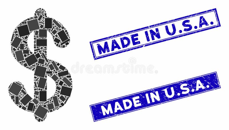 Dollar Mosaic and Distress Rectangle Made in U.S.a. Stamps Stock Vector ... Dollar Mosaic and Distress Rectangle Made in U.S.a. Stamps Stock Vector ...