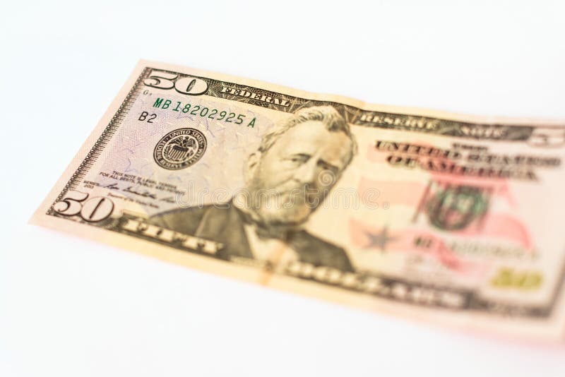 50 dollar sedel arkivfoto. Bild av papper, betala, valuta - 83903266