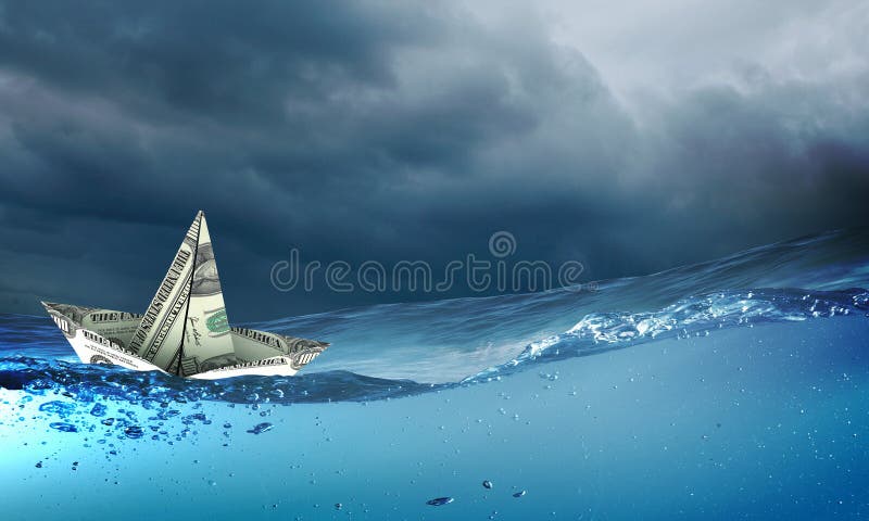 Dollar ship in water stock image. Image of cruise, boat - 59196655