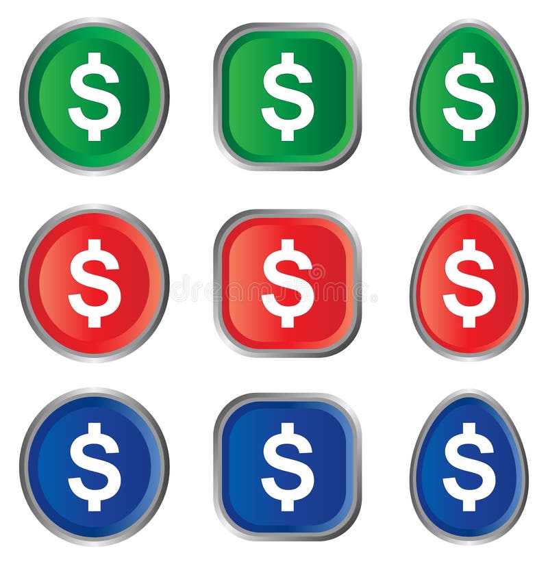 Dollar sign icon stock vector. Illustration of isolated - 13226065