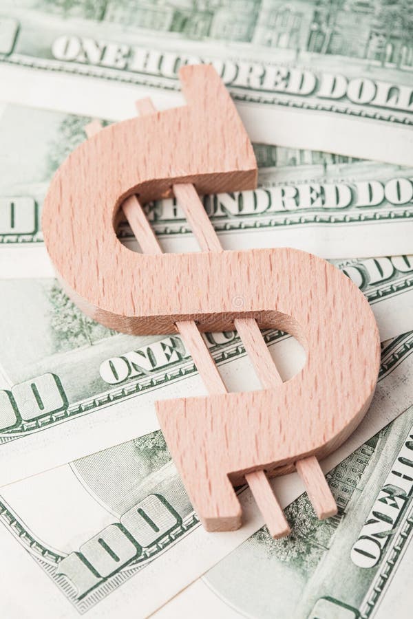 Dollar sign stock photo. Image of exchange, banknote - 25182588