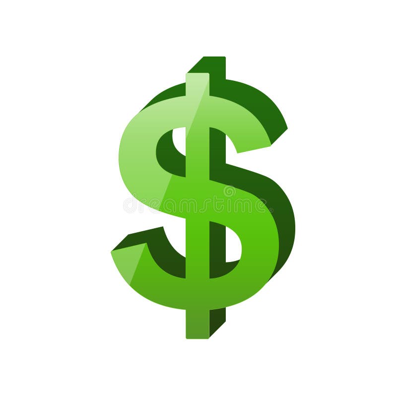 Dollar sign stock illustration. Illustration of purchase - 6850719