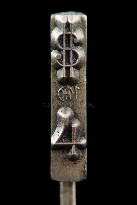 Dollar Sign $ stock image. Image of four, money, type - 35129125