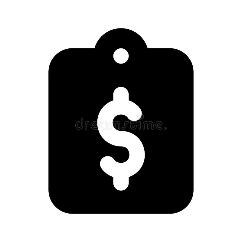 Dollar Sign on Clipboard Depicting Vector of Financial Document, Ready ...