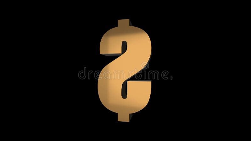 Dollar sign stock footage. Video of money, bank, growth - 265283142
