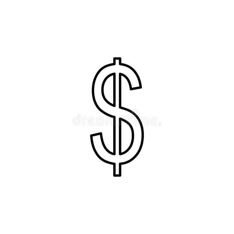 Dollar Sign Icon. Element of Simple Icon for Websites, Web Design ...