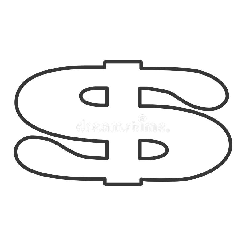 Dollar sign icon stock illustration. Illustration of sign - 73571421
