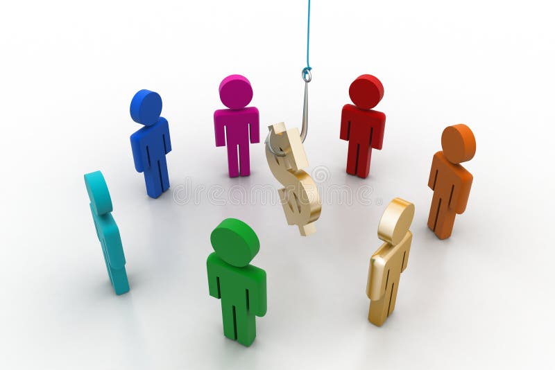 Dollar Sign Pick Fish Hook People Stock Illustrations – 4 Dollar Sign ...