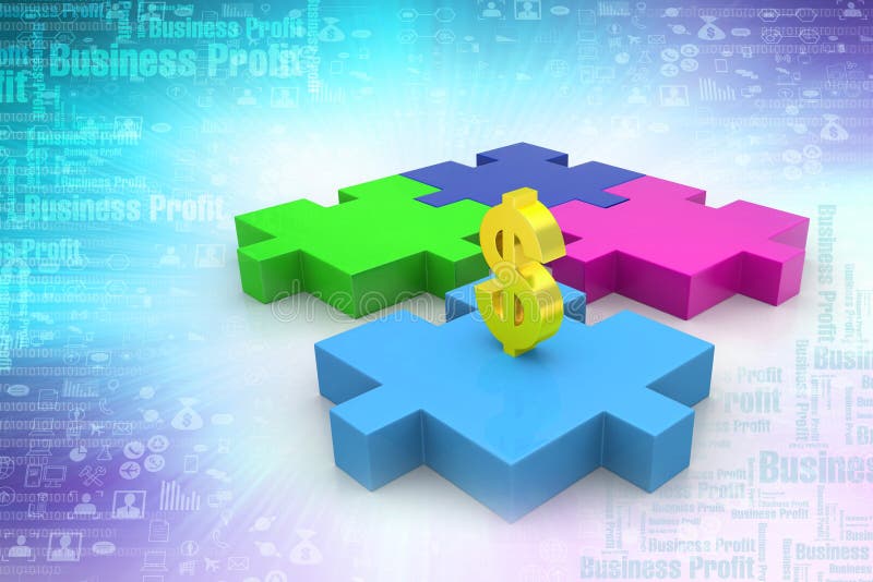 Dollar Sign Puzzle Piece Stock Illustrations – 503 Dollar Sign Puzzle ...