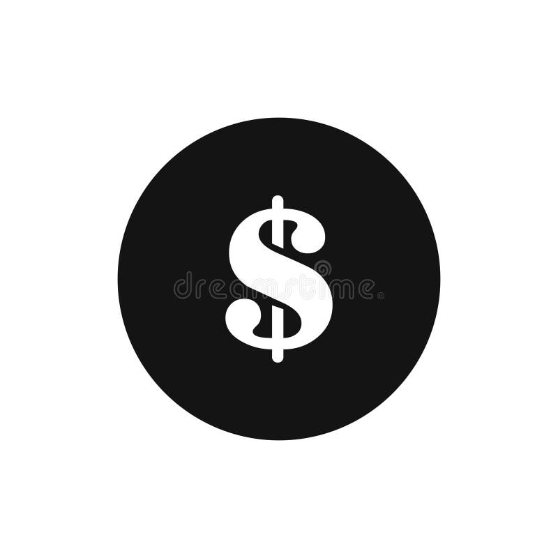 Dollar sign vector icon stock vector. Illustration of business - 296237016