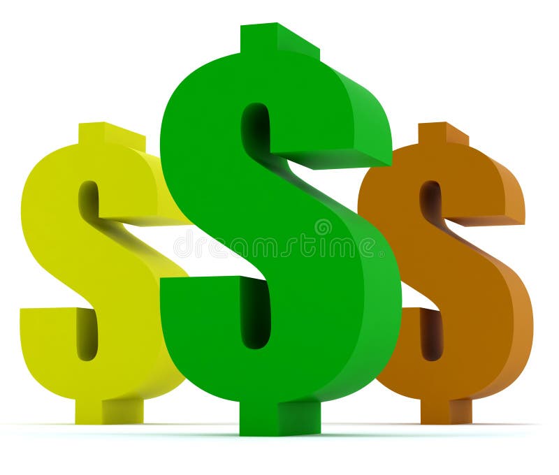 Dollar sign USA stock illustration. Illustration of blue - 28856844