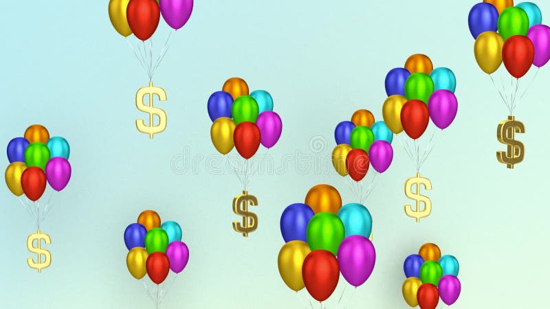 Dollar signs animation stock footage. Video of paid - 287093456