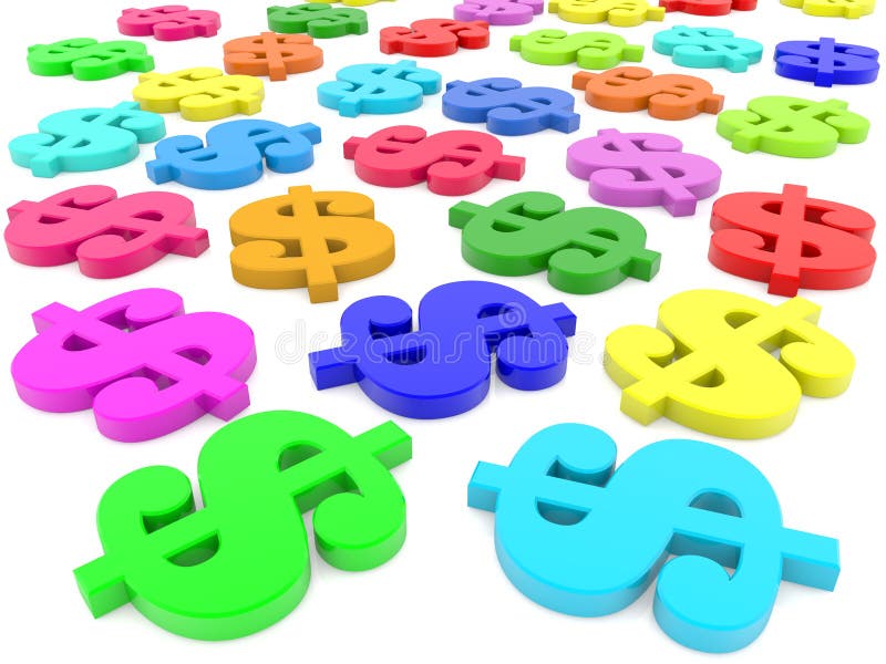 Different Dollar Signs Stock Illustrations – 357 Different Dollar Signs ...