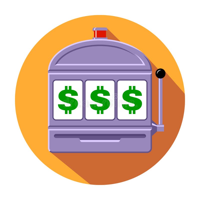 Dollar Slot Machine Icon Vector Illustration Stock Vector ...