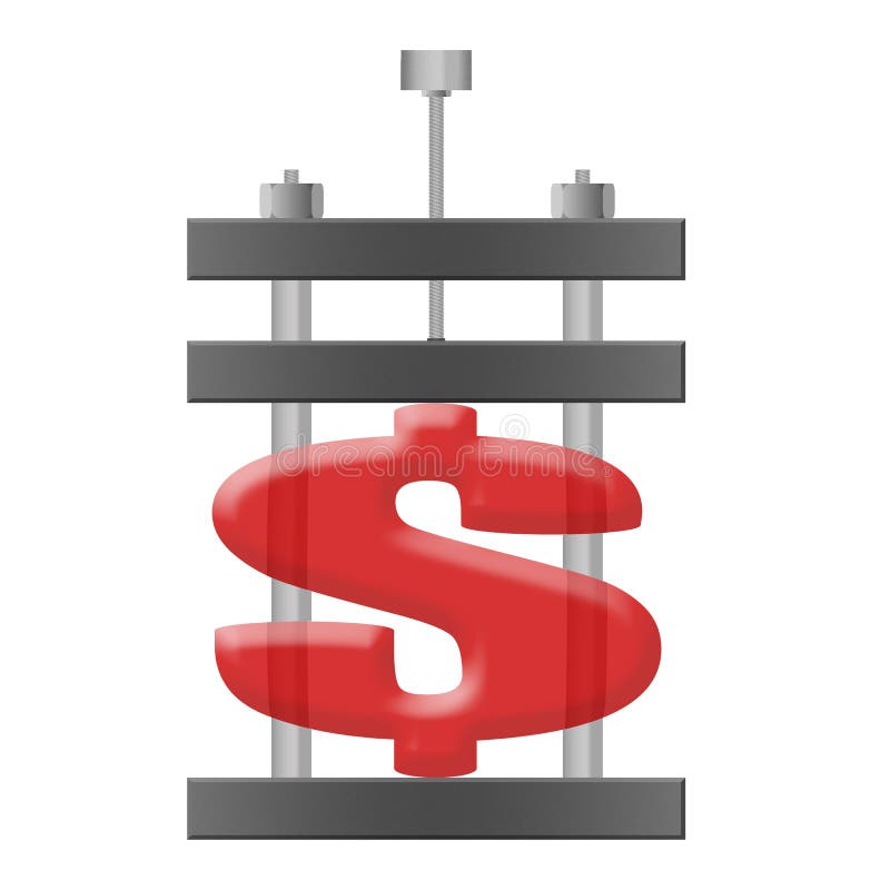 Money Squeeze Stock Illustrations – 371 Money Squeeze Stock ...