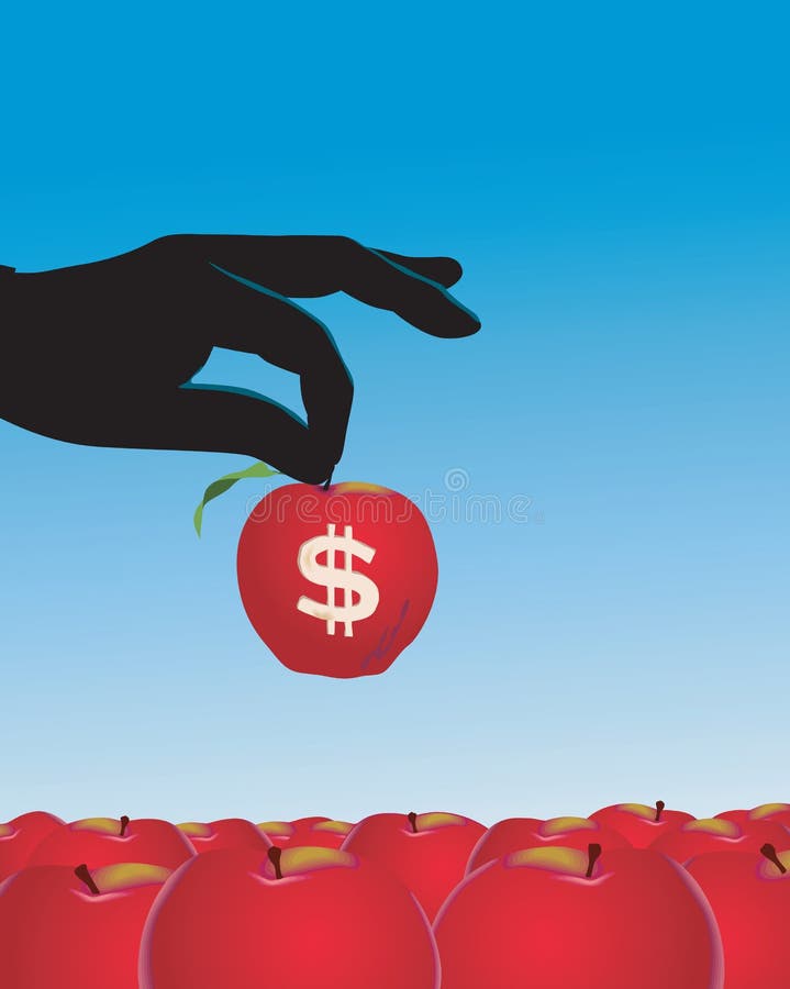 Dollar symbol stock vector. Illustration of ingredient - 2849618