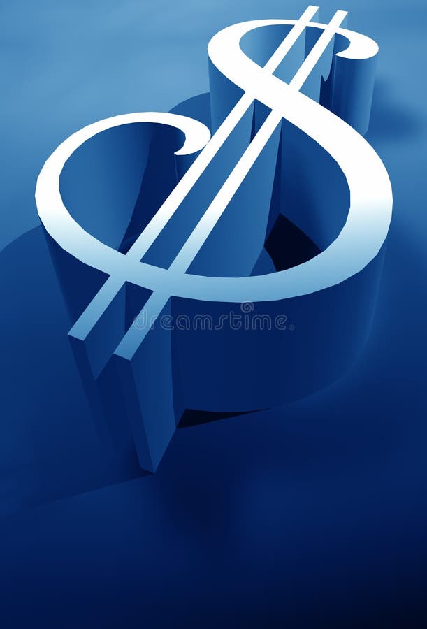 Dollar symbol stock illustration. Illustration of price - 4598893