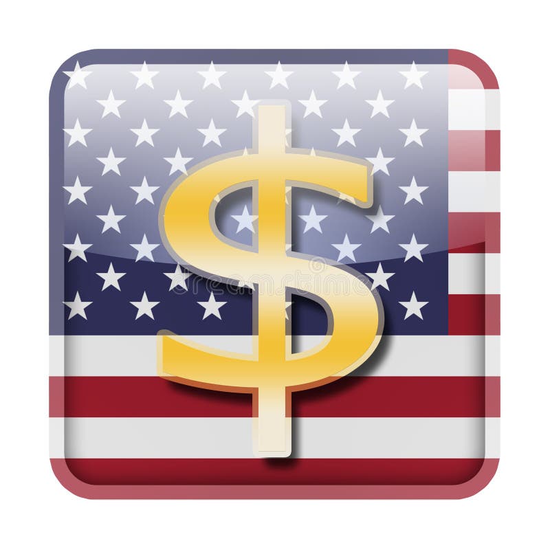 Dollar symbol stock illustration. Illustration of conceptual - 31020824