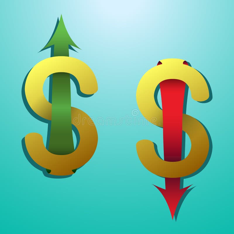 Expense Income Arrow Stock Illustrations – 913 Expense Income Arrow ...