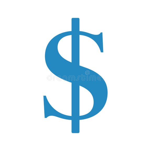 Dollar symbol stock vector. Illustration of neutral - 350248285