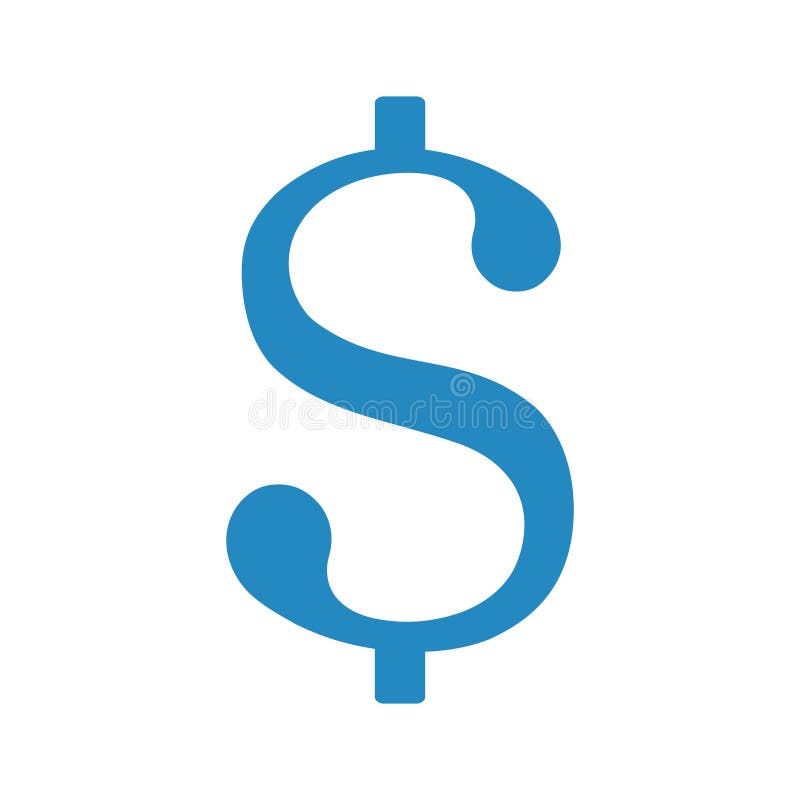 Dollar symbol stock vector. Illustration of neutral - 350248372