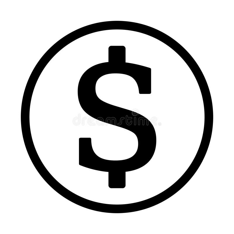 Dollar symbol stock vector. Illustration of business - 350246020