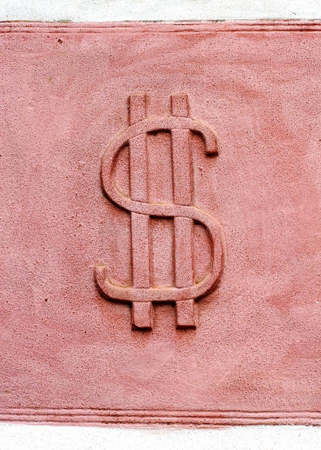Dollar Symbol On Wall Picture. Image: 694248