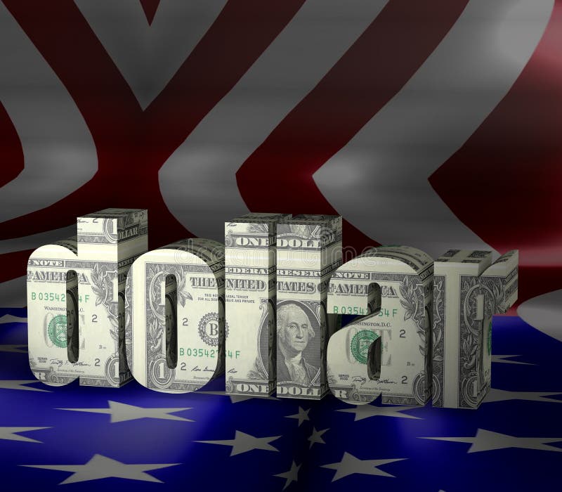 Dollar Text with Texture White Background Stock Illustration ...