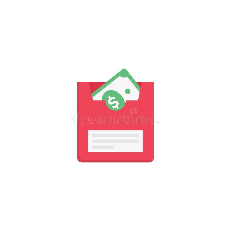 Dollar Vector Flat Colour Icon Stock Vector - Illustration of graphic ...