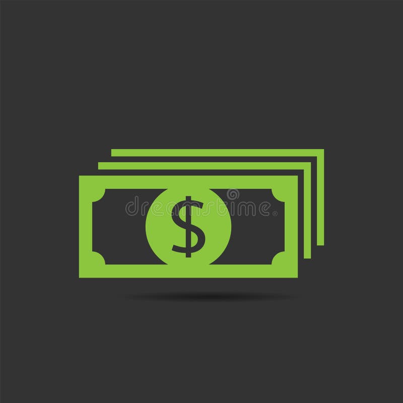 Dollar vector icon stock illustration. Illustration of profit - 156993434
