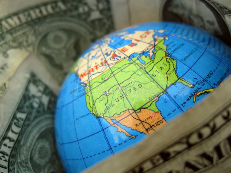 Dollar world stock image. Image of continent, bank, africa - 1940565