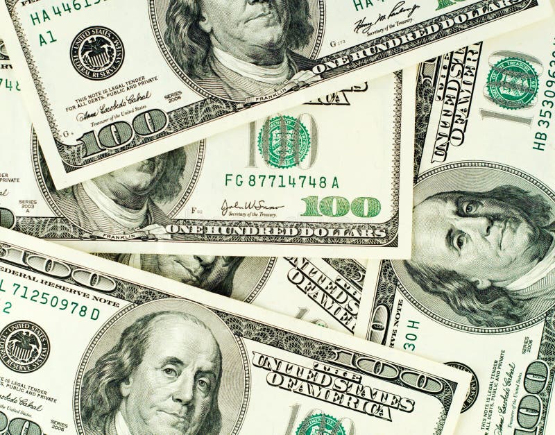$100 banknotes stock image. Image of business, crisis - 12158215